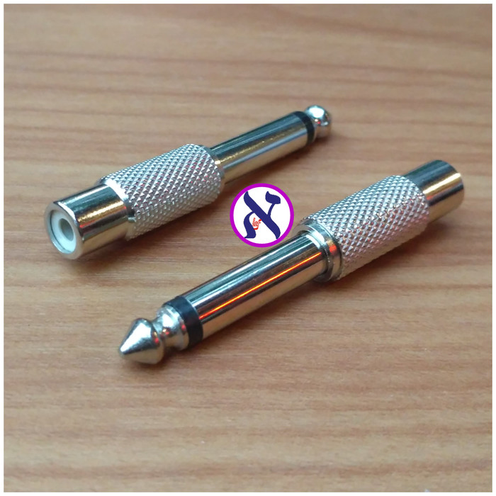 Jual Jack RCA to Jack Mono 6.5 mm Audio jek Converter - Kota Surabaya ...