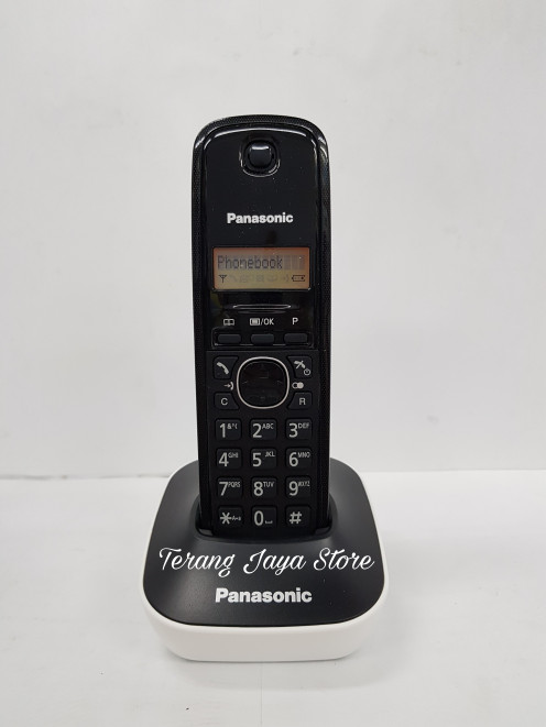 Jual Telepon Wireless Panasonic KX-TG1611 (Putih) Telepon Rumah KX-TG ...
