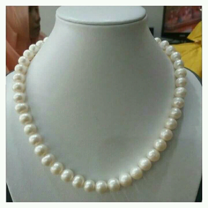 Jual perhiasan kalung full mutiara tawar / mutiara lombok / mutiara ...