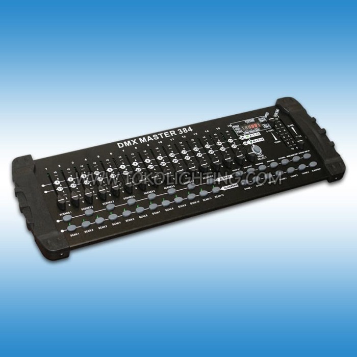 Jual Mixer Controller Dmx 512 Master 384 - Kota Surabaya - PAR LED | Tokopedia