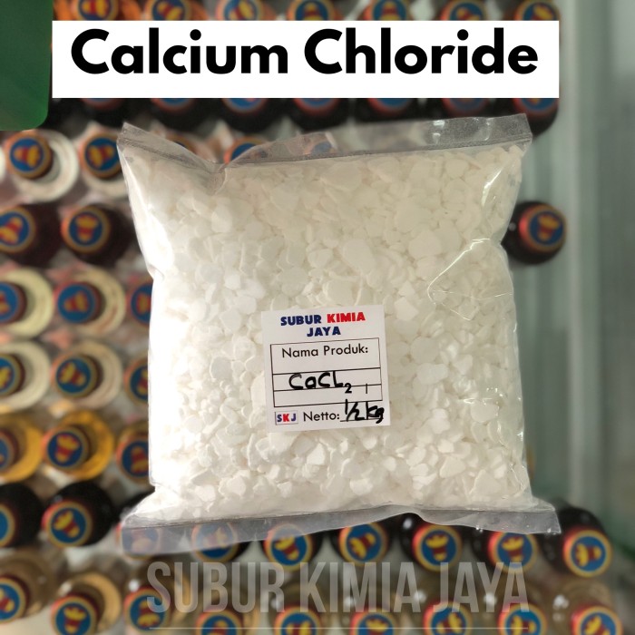 Jual Calcium Chloride FOOD GRADE / Kalsium Klorida / CaCl2 500 gr ...