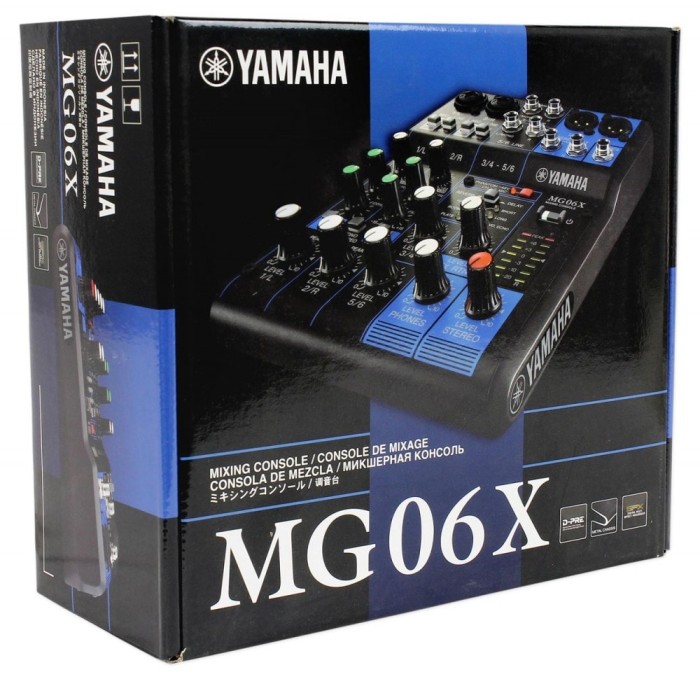Jual YAMAHA MIXER / MIXING CONSOLE / MG SERIES / MG06X / MG-06X ...