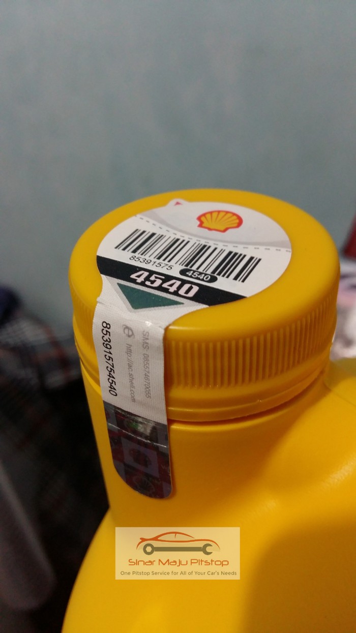 Jual Oli Shell Galon Kuning / Pelumas Mobil 4 Ltr - SHELL HELIX HX5 15w ...