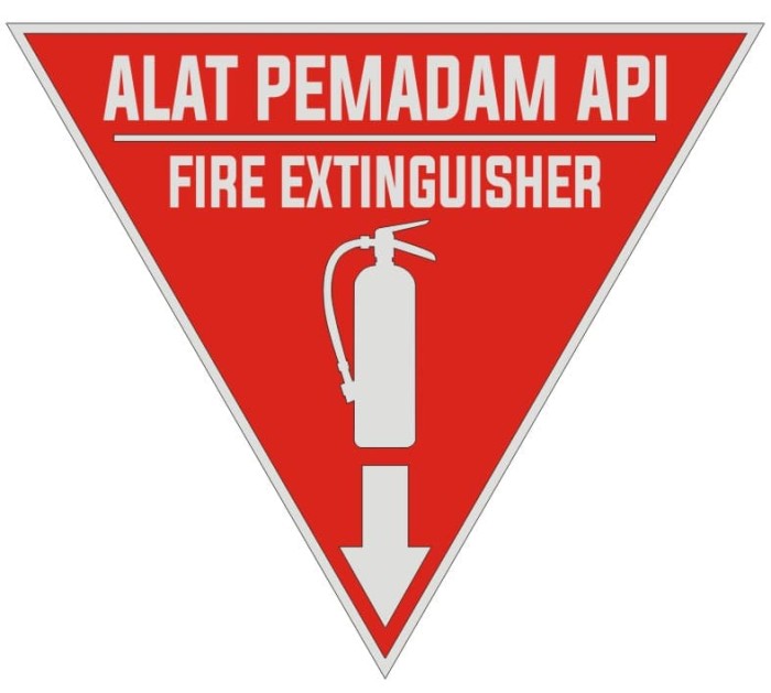 Jual sticker sign alat pemadam api - Kab. Sidoarjo - advance sticker ...