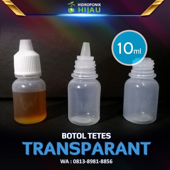 Jual BOTOL TETES MATA 10ML TRANSPARAN (NATURAL) - Kota Tangerang ...