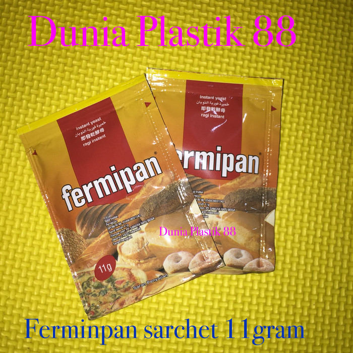 Jual 11g FERMIPAN SACHET yeast saset sachetan pengembang ragi instan ...