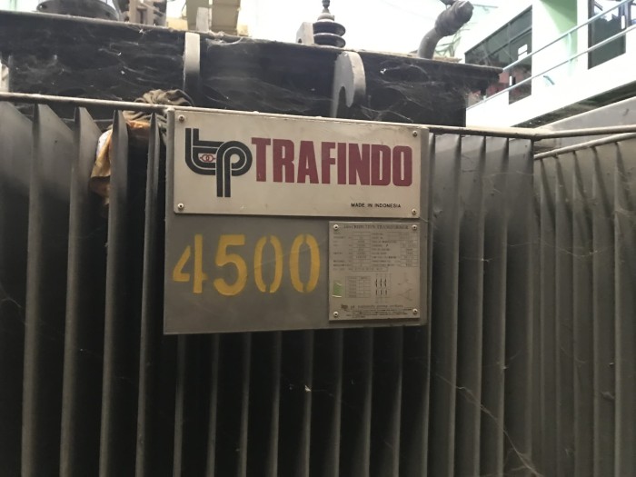 Jual Trafo Trafindo 3 Phase 4500 KVA - 20 KV to 400 V - Kota Tangerang ...