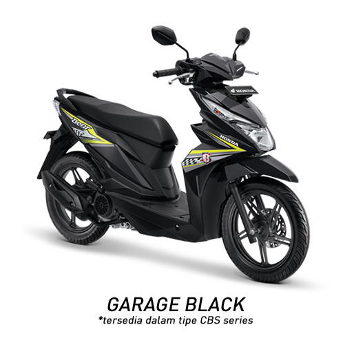 Jual ALL NEW BEAT SPORTY ESP CBS GARAGE BLACK TANGERANG - Global Motor ...