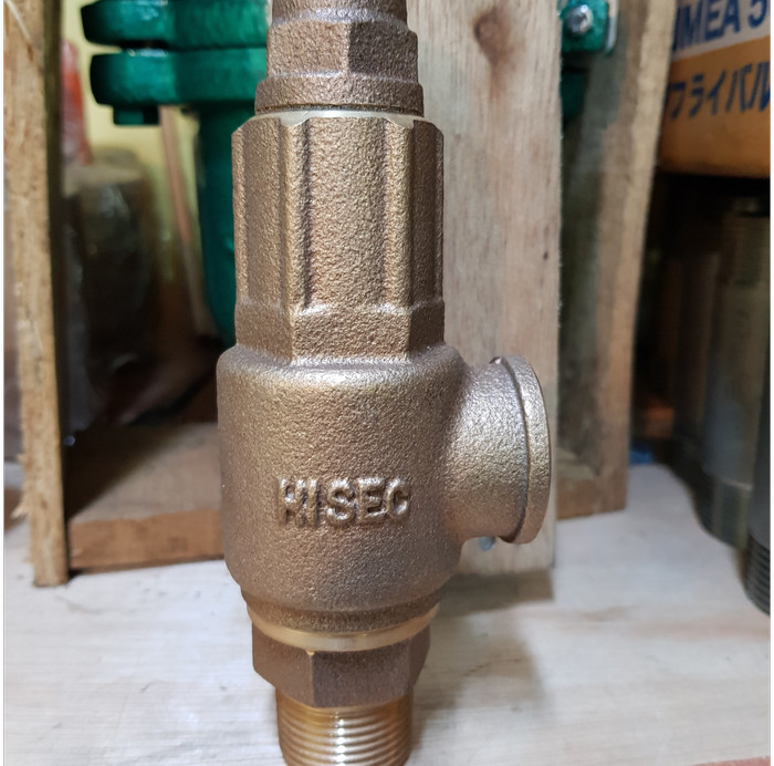 Jual Hisec Safety Valve 1/2 inch Kuningan 10 kg / cm2 - TAIWAN - Glodok ...