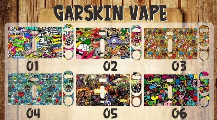 Jual Garskin Vape Pico evic tesla dkk . abstract - Kota Bandung ...