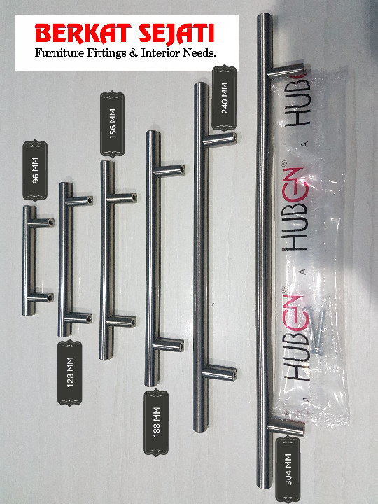 Jual TPS-10 (188mm) Handle Tarikan Laci Lemari Kabinet Pipa Stainless ...