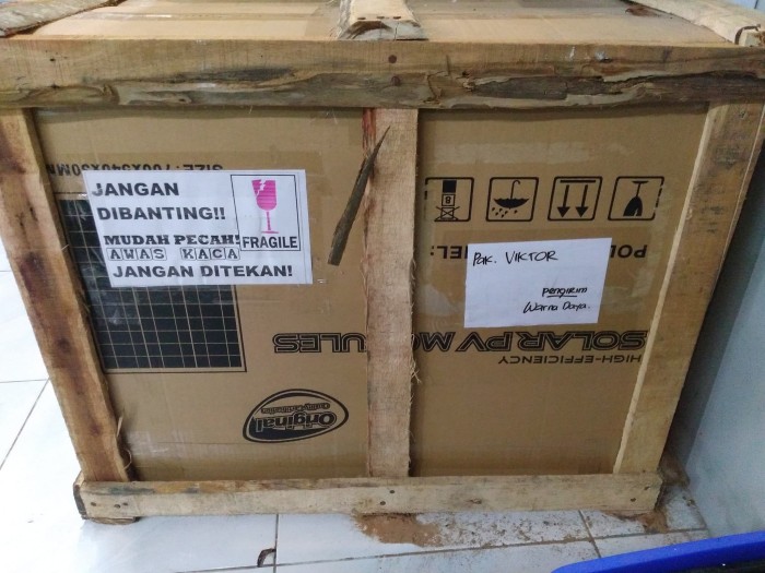 Jual Packing kayu untuk Panel 150WP - Kota Surabaya - Warna Daya ...