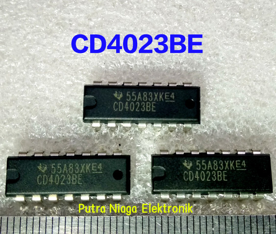Jual ic CD4023BE Dip 14 pin CD4023 / TC4023 / HEF4023 / HCF4023 - Kota Bandung - Putra Niaga ...