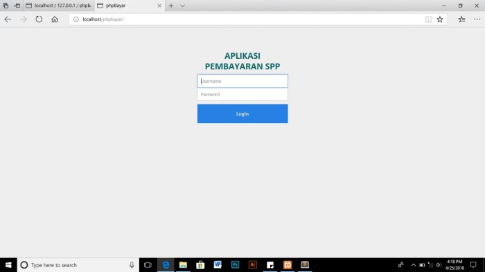 Skripsi Sistem Pembayaran Spp Berbasis Web - fasrht