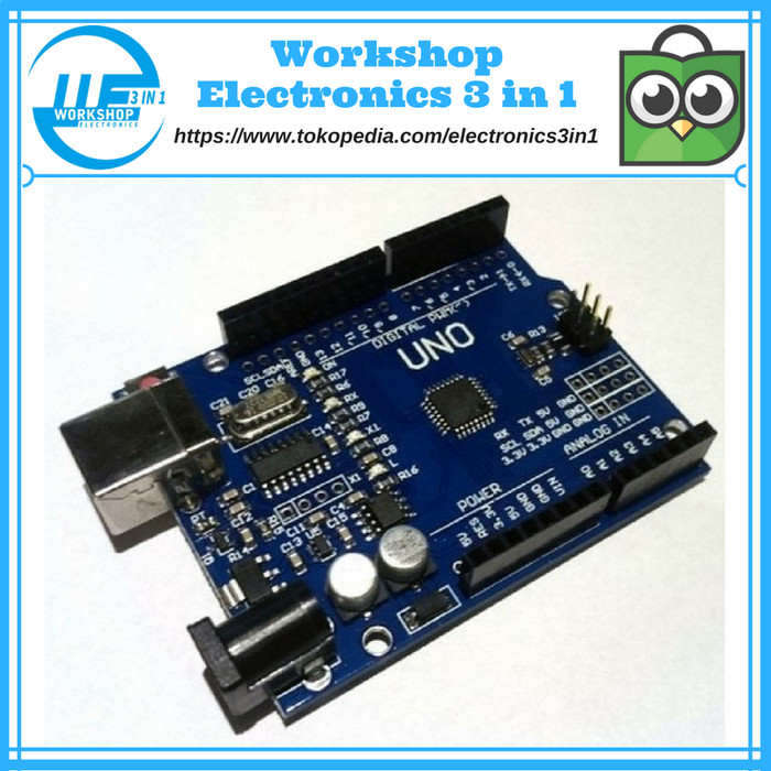 Jual Arduino Uno R3 Mega328P SMD High Quality - Kota Blitar ...