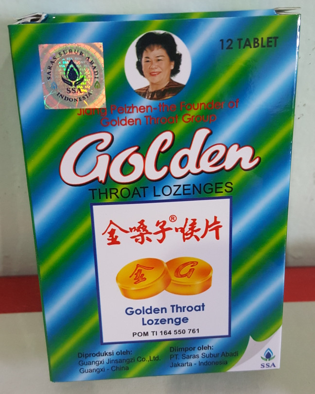 Jual Golden Throat Lozenges - Jakarta Utara - Caibing Store | Tokopedia