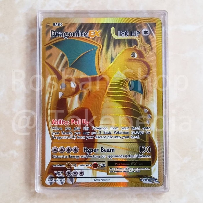 Jual GOLD DRAGONITE EX Kartu Pokemon Cards Original - Jakarta Barat ...