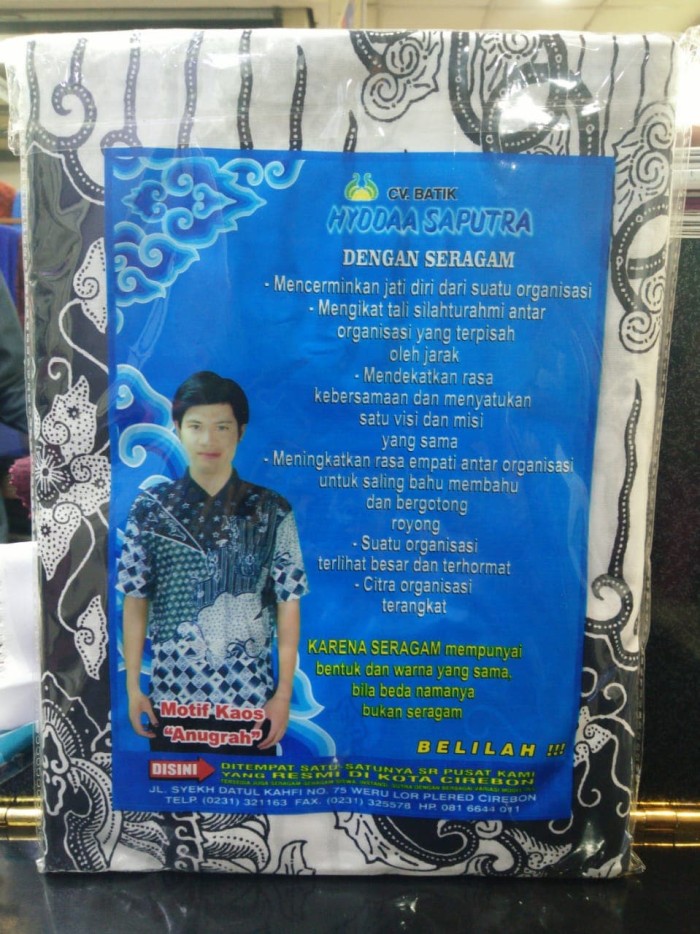 Jual Seragam PGRI / Guru, motif Kusuma Bangsa - Hyddha Saputra, bahan ...