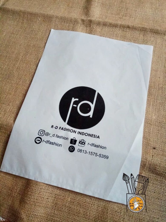 Jual Plastik packing bahan HD TANPA PLONG 20X28 untuk pengiriman ...