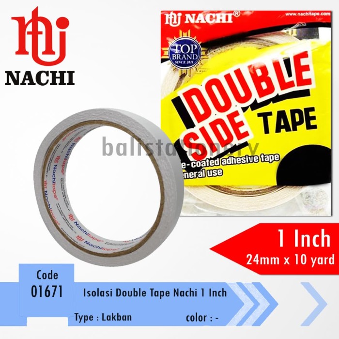 Jual Isolasi Double Tape Nachi 1 Inch - Kota Denpasar - Bali Stationery ...