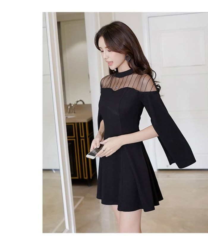 Dress Elegan Korea - Juwitala