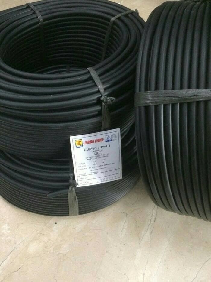 Jual KABEL NYAF 25MM 25 MM JEMBO METERAN ECERAN POTONGAN - Hitam - Jakarta Pusat - Baja Electric ...