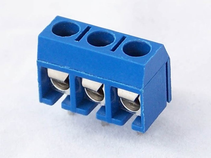 Jual Terminal block 3 pin PCB 5mm Tblock T-block 3 kaki - Jakarta Barat ...