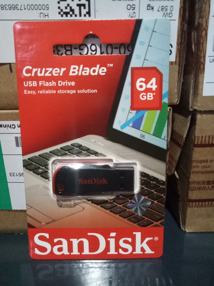 Jual SanDisk USB Flashdisk 64gb Cruzer Blade CZ50 - Garansi Resmi - Jakarta Barat - eakomputer ...