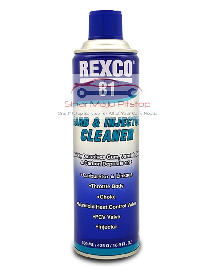 Jual Rexco 81 Carb & Injector Cleaner 500 ml Made In USA - Spray ...