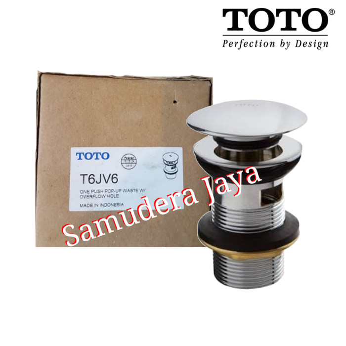 Jual Afur Wastafel Push TOTO T6JV6 | Afur Pembuangan Wastafel #ORIGINAL ...