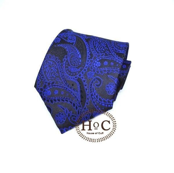 Jual Dasi Neck Tie Motif Wedding Best Man DARK BLUE PAISLEY BATIK TIE ...
