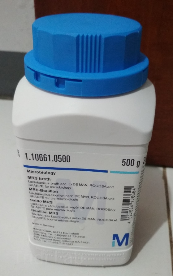 Jual MERCK MRS BROTH 500 GR/MERCK 1.10661.0500 Lactobacillus for ...