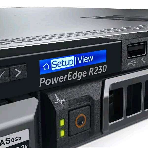 Jual Dell PowerEdge R230 Server (1U) Intel Xeon E3-1225 v6 3.3GHz, 8M ...