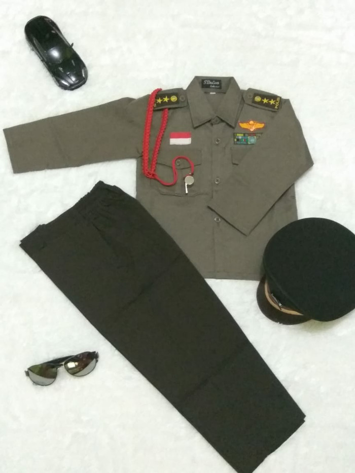 Jual Baju Setelan Kostum Karnaval Profesi Polisi Anak - Kota Surabaya ...