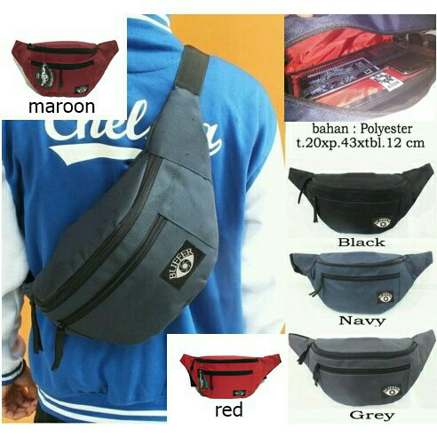 Jual Sling Hip Waist Pack Bag Tas Pinggang Sandang Selempang Branded ...