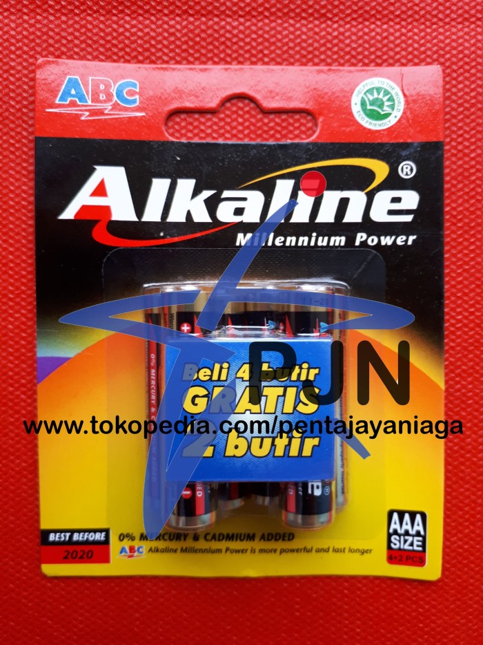 Jual Baterai ABC Alkaline AAA / A3 isi 6 - Jakarta Barat ... Jual Baterai ABC Alkaline AAA / A3 isi 6 - Jakarta Barat ...