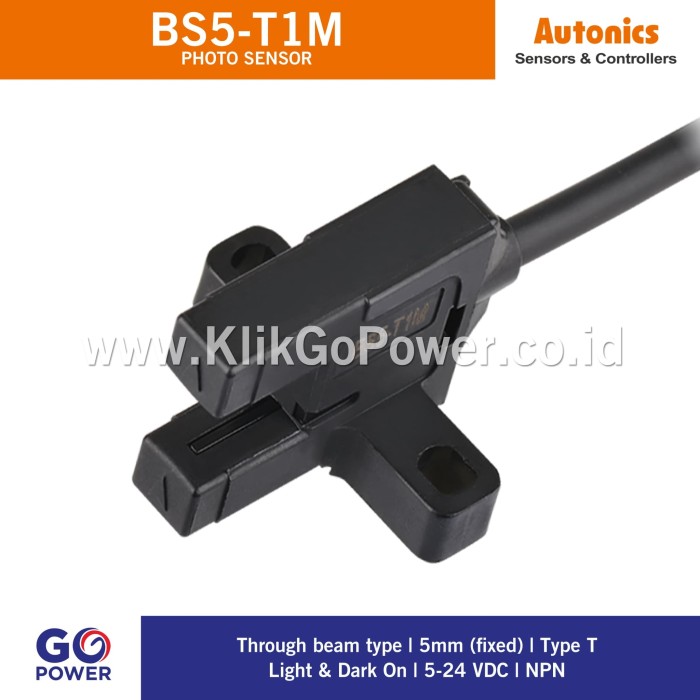 5-24 VDC Micro Style NPN Output AUTONICS BS5-L2M Sensor Photo Light & Dark On tillescenter ...