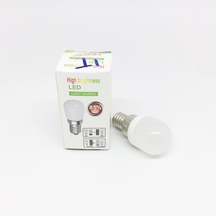 Jual Lampu Kulkas LED E12 warm white| bohlam lampu kulkas led fitting ...
