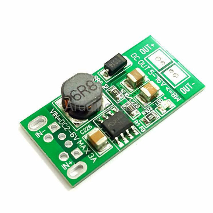 Jual Module DC DC Step Up 5V to 12V 3A 8watt DC Boost Converter - Kota ...