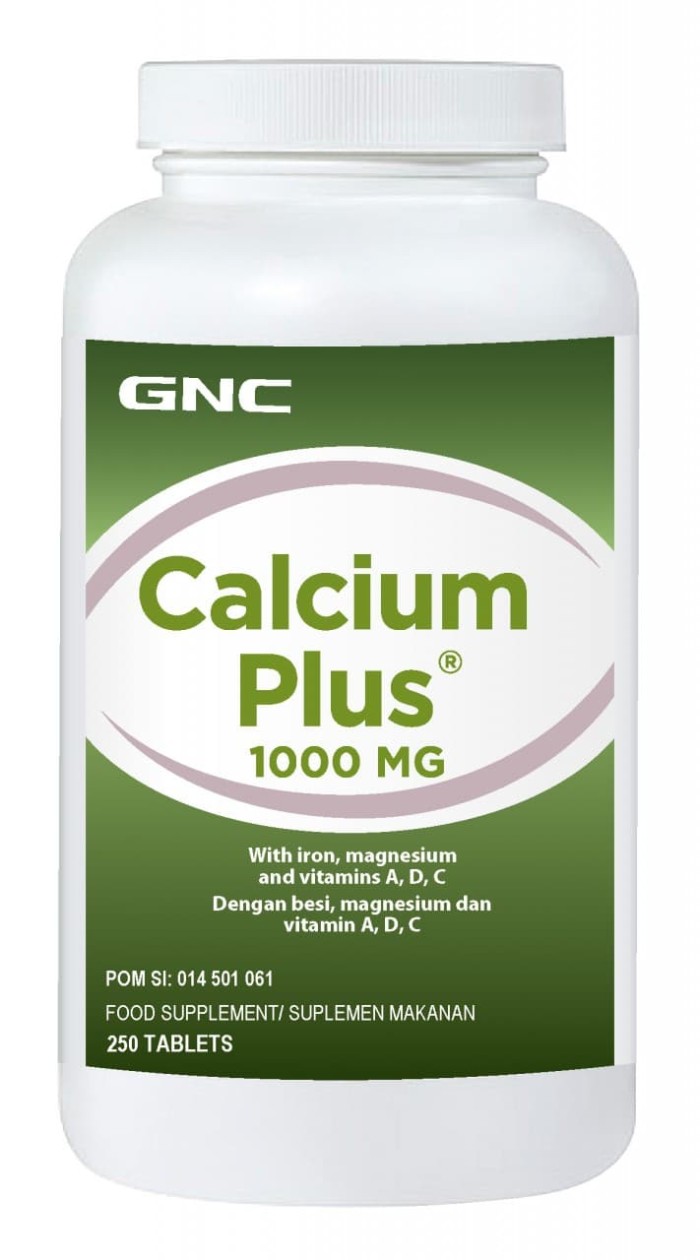 Jual GNC Calcium Plus 1000 - 250 tablet (574366) - Jakarta Selatan ...
