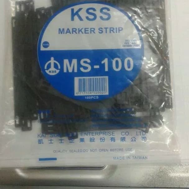 Jual Marker strip MS-100 KSS/label marker strip kss - Jakarta Pusat ...