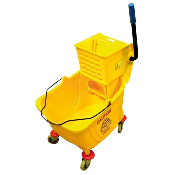 Jual Ember Pel 4 Roda KRISBOW + Pemeras 36 Ltr / Ember Peras Mop Lantai ...