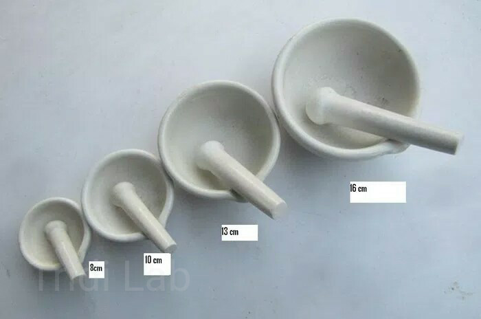 Jual Mortar 10cm - Lumpang Alu Ulekan Obat Porclain 100 mm - Jakarta ...