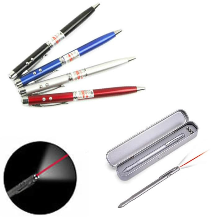 Jual Pulpen 3 IN 1 ( Laser Pointer, Senter., pen ) - Merah - Jakarta ...