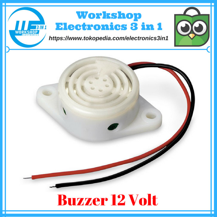 Jual Buzzer 12 Volt / Buzzer 12 V / Buzzer Alarm 12 V / Buzzer 12 VDC ...