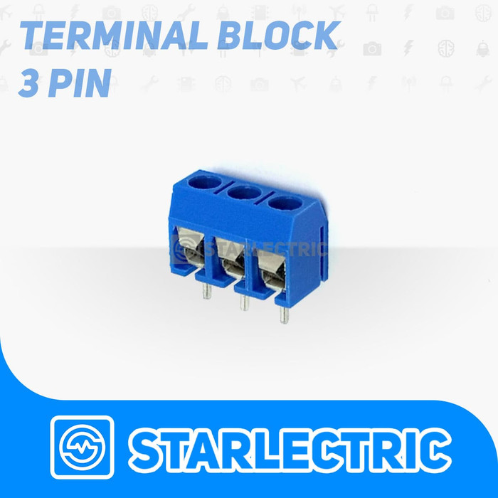 Jual Terminal Block PCB 3 pin - Jakarta Barat - Starlectric | Tokopedia