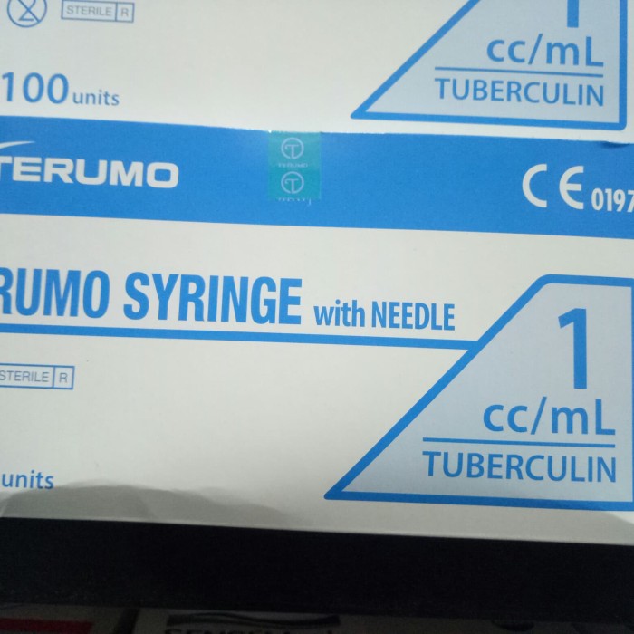 Jual 1 cc terumo / syringe 1 cc terumo tuberculin - Jakarta Barat ...