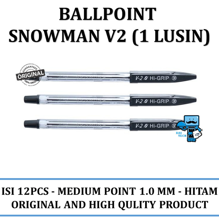 Jual Ballpoint Snowman V2 (12pcs/lusin) - Jakarta Pusat - Das Livia ...