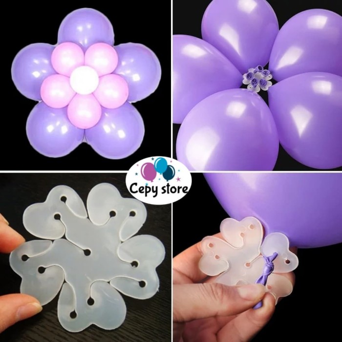 Jual Klip Bunga Balon Annulus / Flower Klip Ballon / Klip Balon Bunga ...