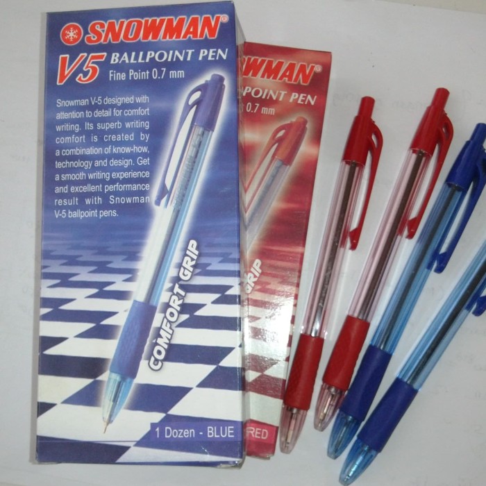 Jual Ballpoint pulpen pen snowman v5 - Jakarta Utara - Sanjaya ...